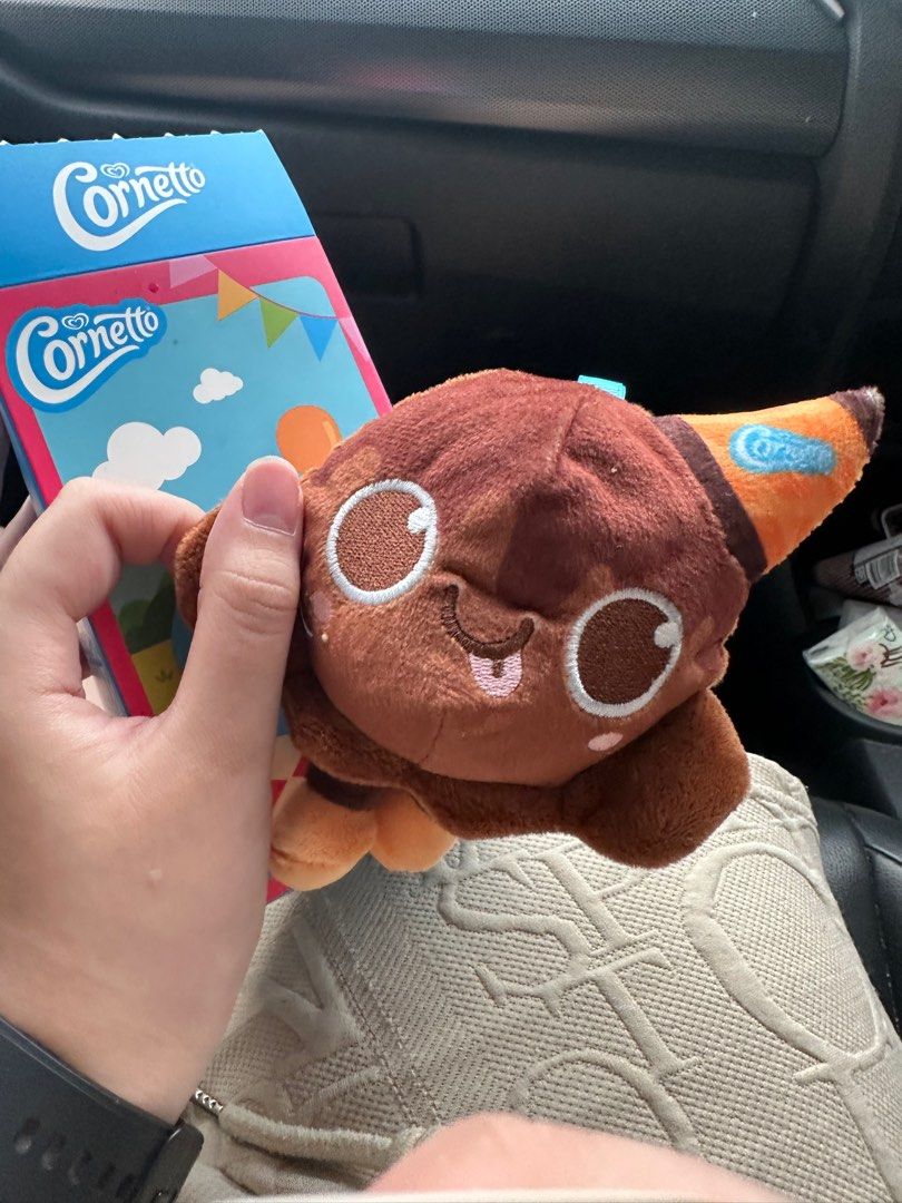 Cornetto Plush Toy, Hobbies & Toys, Toys & Games on Carousell
