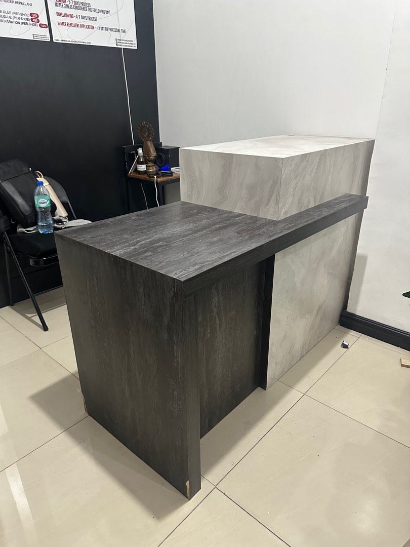 Countertop Table / Receiving Table / Booth Counter, Furniture & Home ...