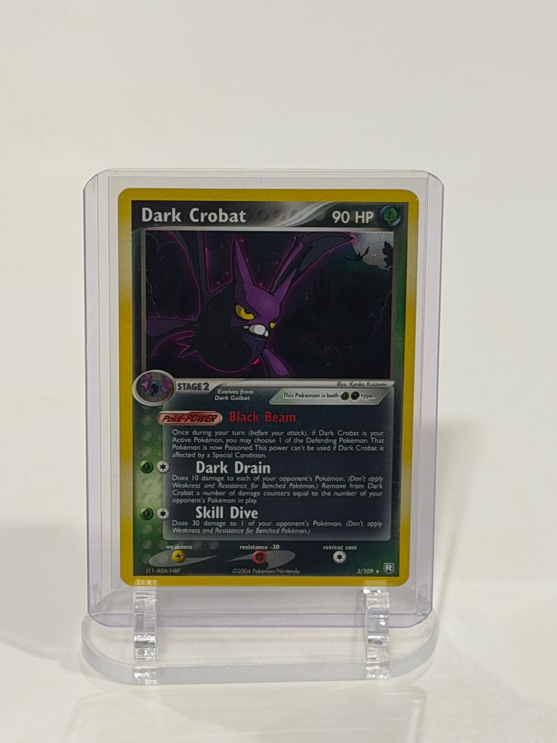 Dark Crobat 3/109 Pokemon Team Rocket Returns, Hobbies & Toys, Toys ...