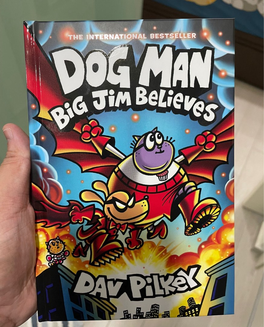 Dog Man: Big Jim Believes by Dav Pilkey children book, Hobbies & Toys ...