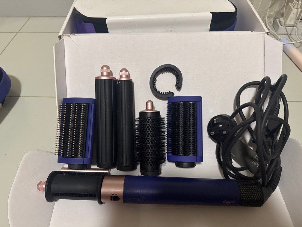 Dyson Airwrap Complete Long - Blue/Copper, Beauty & Personal Care, Hair ...