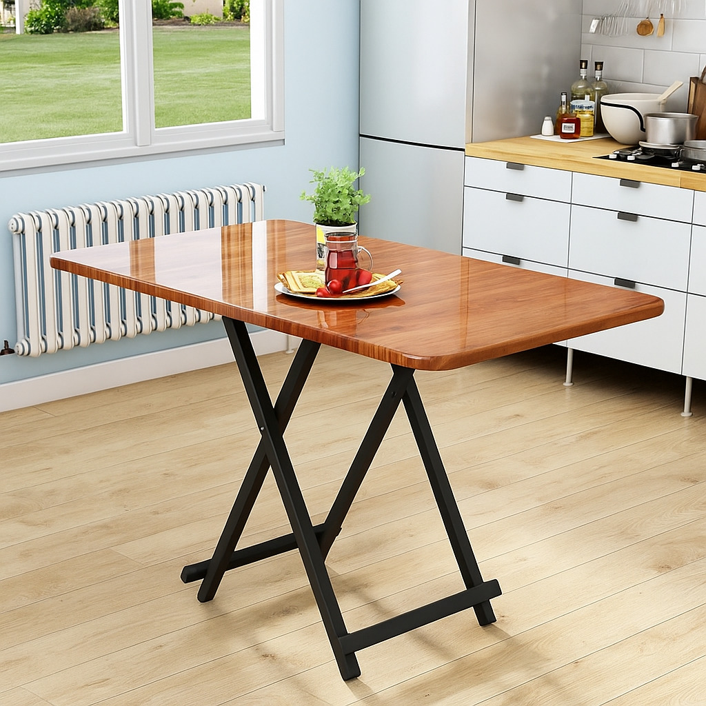 Folding Dining Table | Modern Kitchen Utility Desk | Space Saving ...