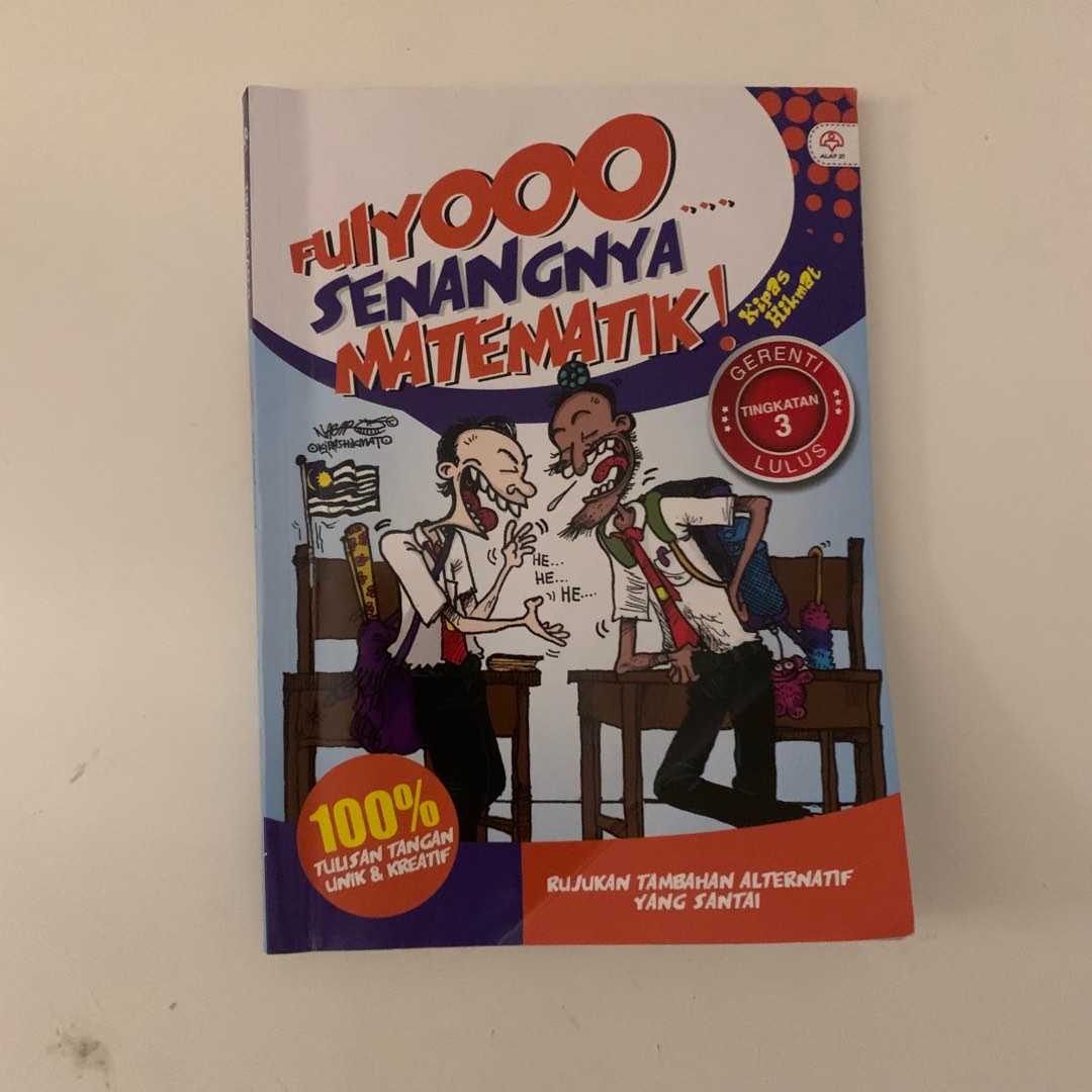 fuiyooo senang nya matematik tingkatan 3, Hobbies & Toys, Books ...