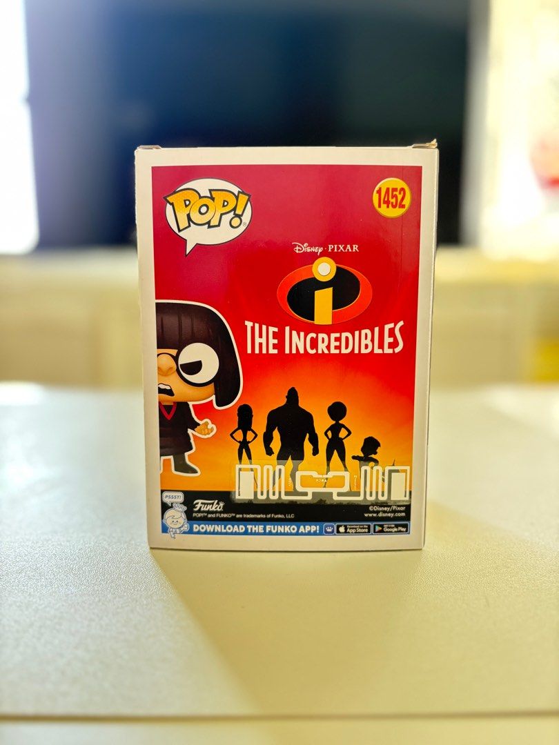 Funko Pop! The Incredibles Edna Mode chase grail limited, Hobbies ...