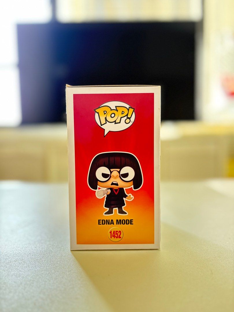 Funko Pop! The Incredibles Edna Mode chase grail limited, Hobbies ...