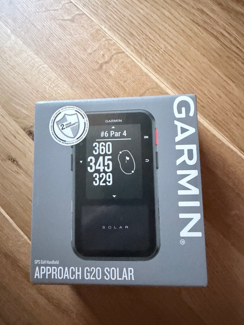 Garmin Approach G20 Solar GPS Golf Handheld, Sports Equipment, Sports ...
