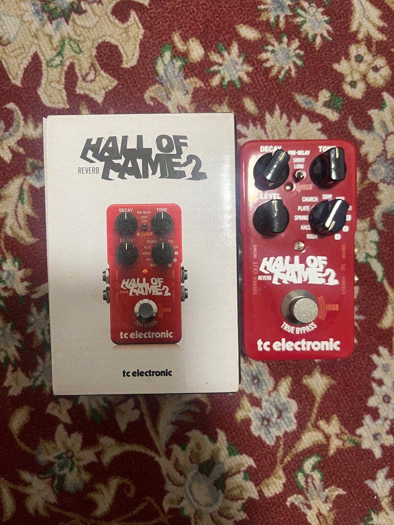 Hall of fame 2 reverb, Hobbies & Toys, Music & Media, Musical ...