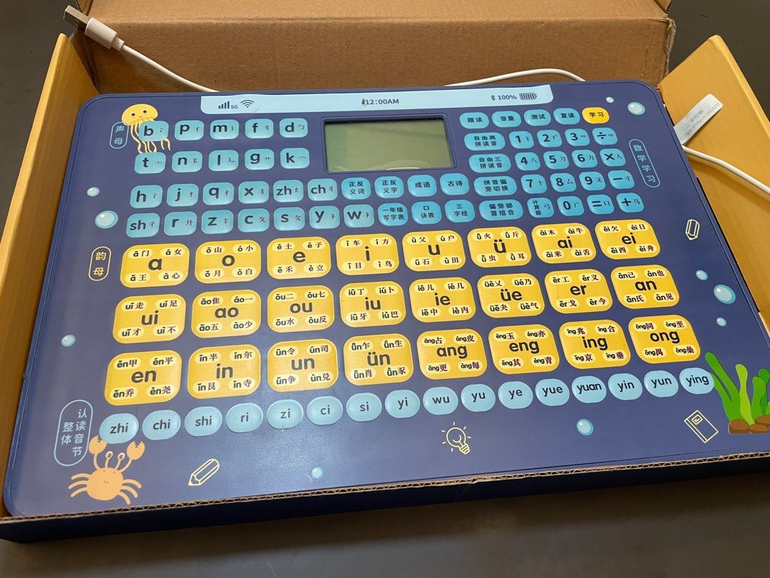 Han Yu Pin Yin : Chinese Learning Machine for Kids, Hobbies & Toys ...