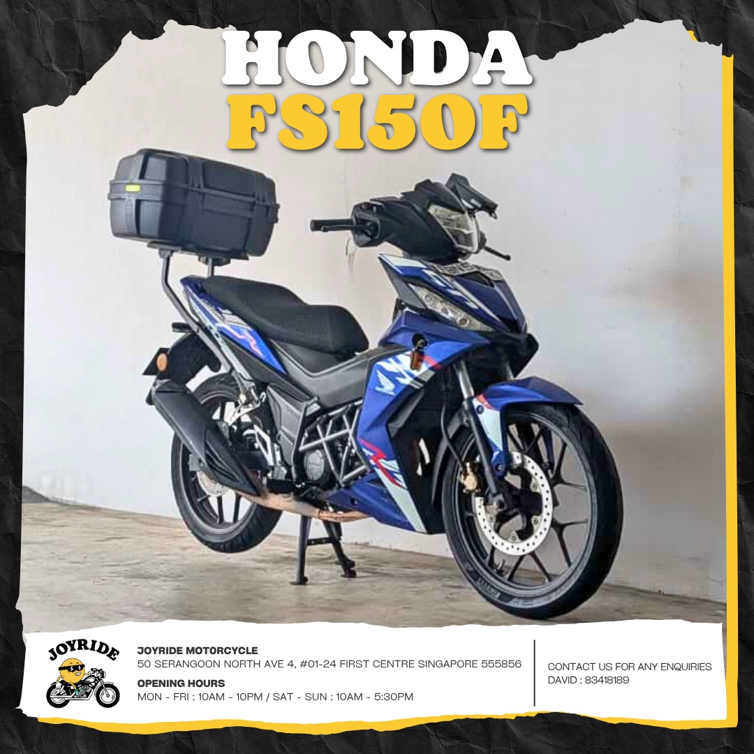 HONDA FS150F | RS150R, Motorcycles, Motorcycles for Sale, Class 2B on ...