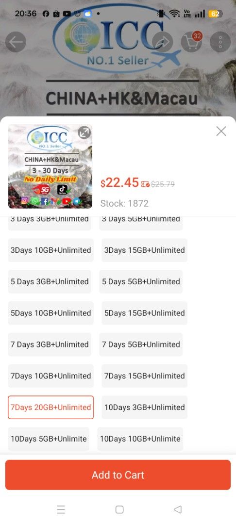 ICC China/HK/Macau SIM Card - Various Plans, Mobile Phones & Gadgets ...