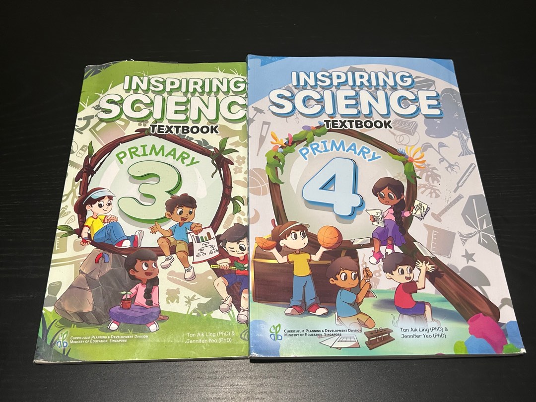 Inspiring Science Textbook Primary 3 & 4, Hobbies & Toys, Books ...