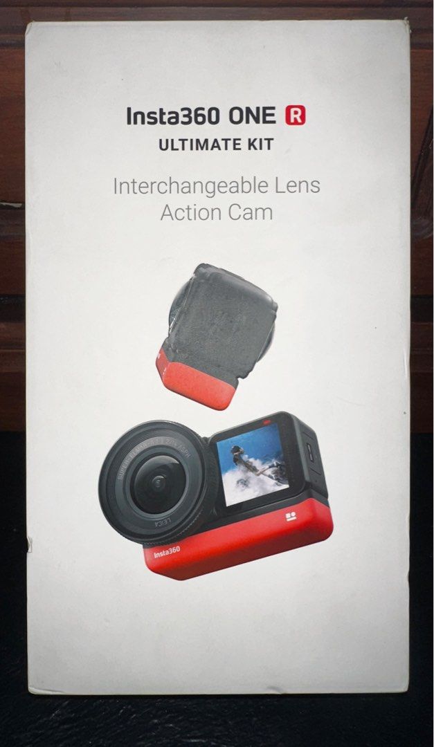 INSTA360 ONE R ULTIMATE KIT + 1 INCH LEICA LENS, Photography, Cameras ...