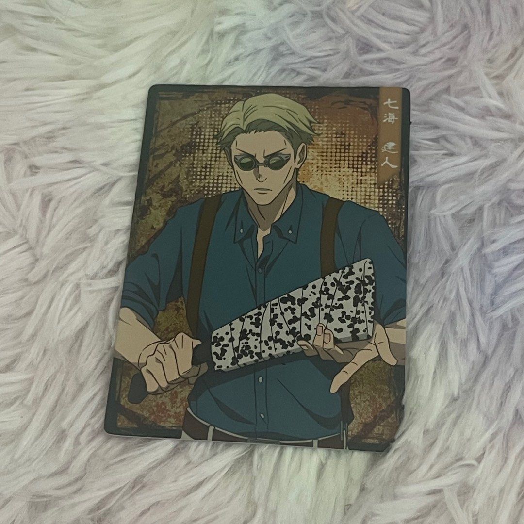 Jujutsu Kaisen Nanami Kento Gachapon Card, Hobbies & Toys, Toys & Games ...