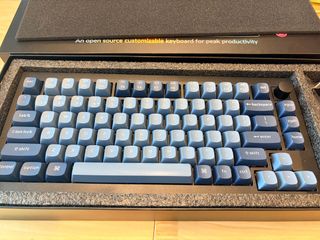 Keychron K17 Max QMK Wireless Custom Mechanical Keyboard (Brown Tactile ...