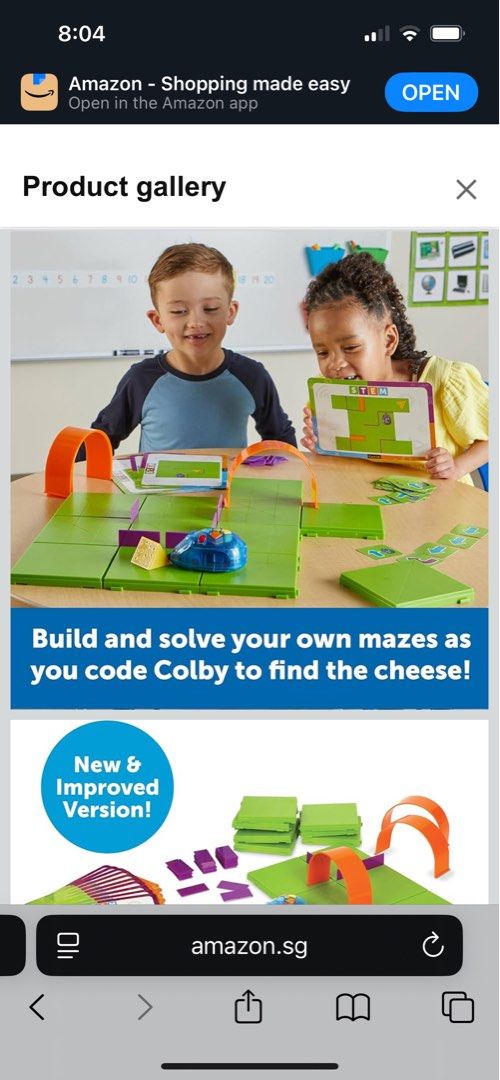 Learning Resources Colby Robot Mouse Coding Set, Hobbies & Toys, Toys & Games on Carousell