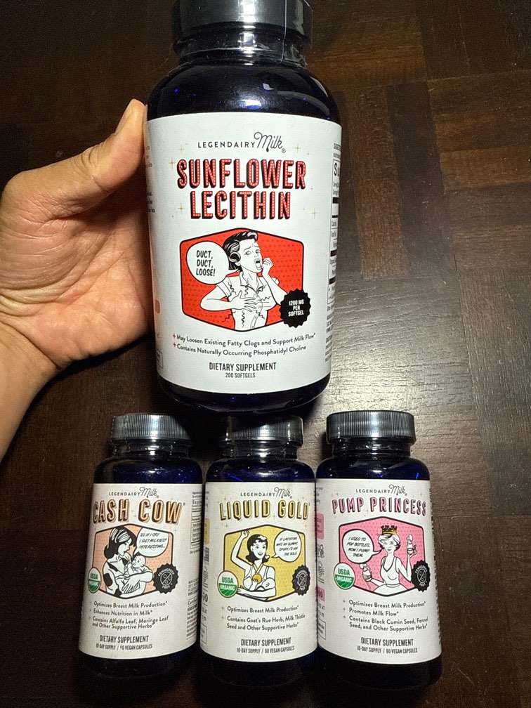 Legendairy Milk Liquid gold, Pump princess, Cash cow, Sunflower ...