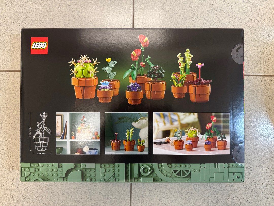LEGO Icons Botanical Collection Tiny Plants 10329, Hobbies & Toys, Toys ...