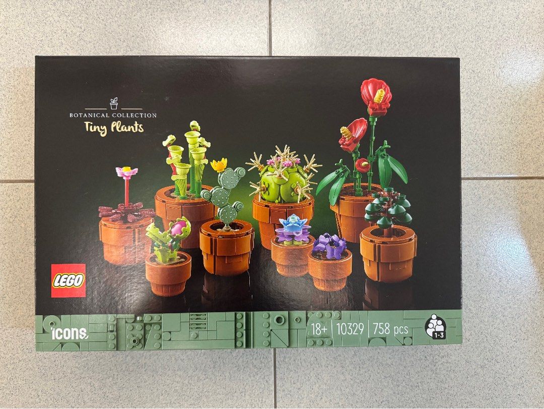 LEGO Icons Botanical Collection Tiny Plants 10329, Hobbies & Toys, Toys ...