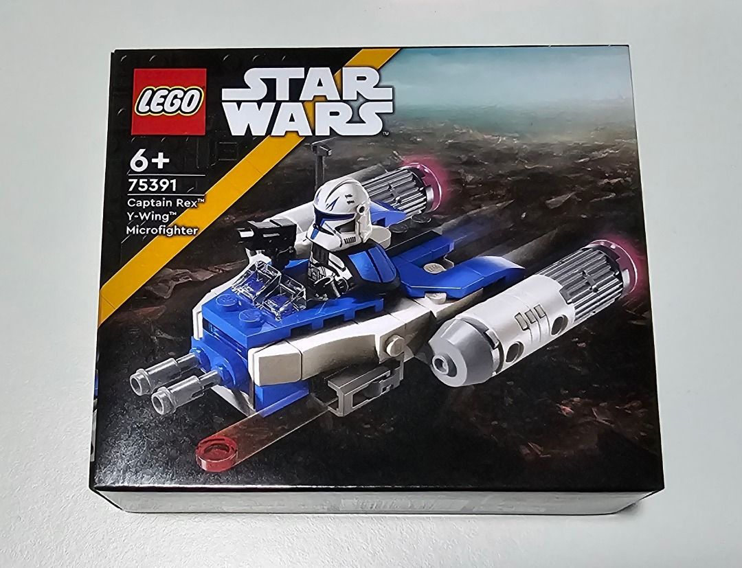 LEGO Star Wars Captain Rex Y-Wing Microfighter 75391, Hobbies & Toys ...