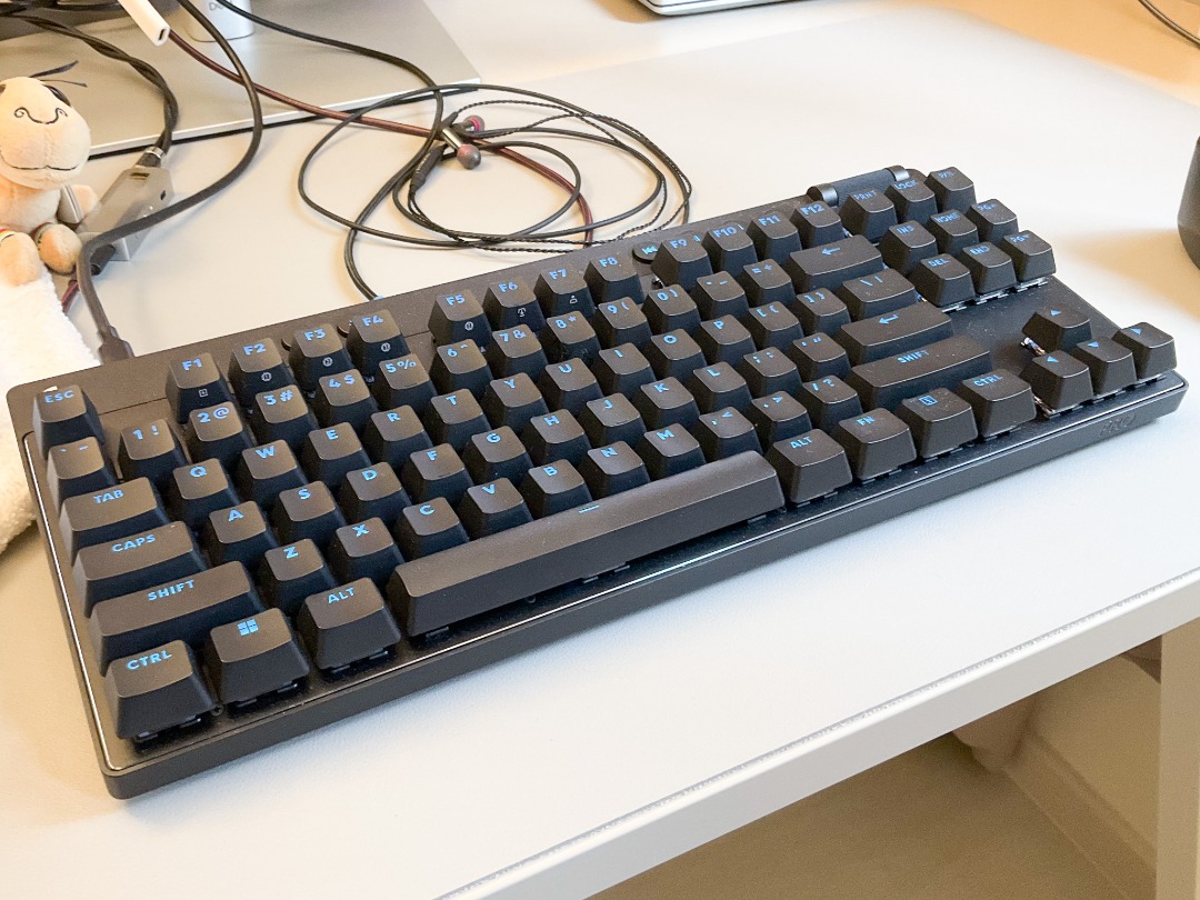 [Lightly Used] Logitech G PRO X TKL RAPID Wired Gaming Keyboard ...