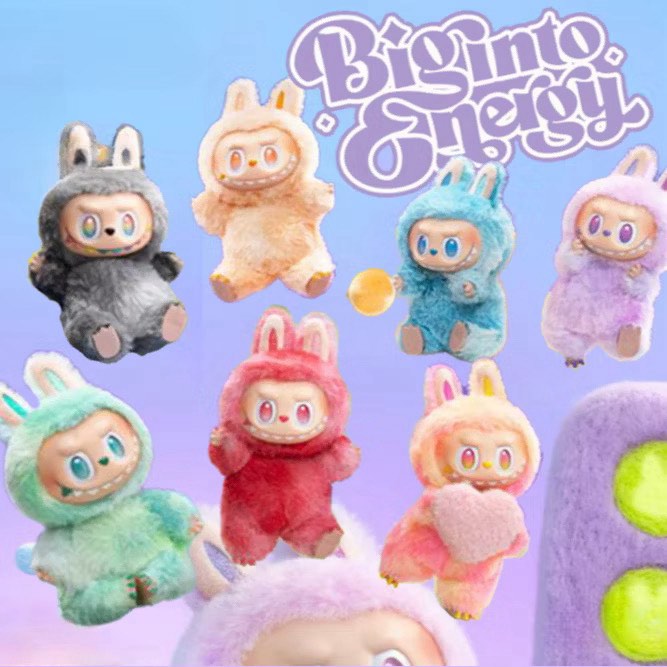 (Luck) Big into Energy Plush Pendant Blind Box, Hobbies & Toys, Toys ...