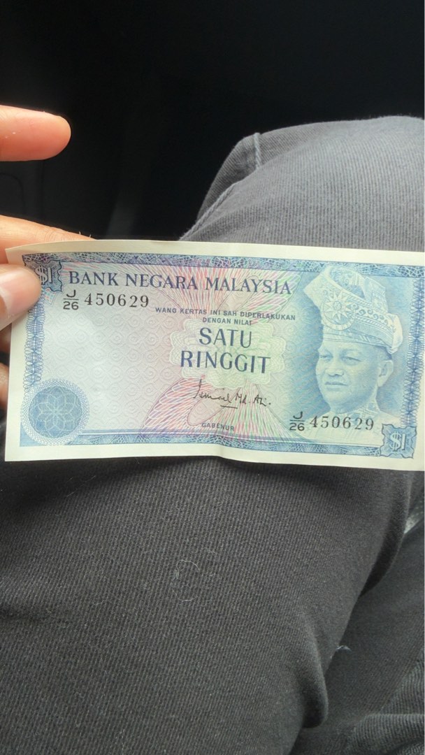 Malaysia Satu Ringgit Banknote, Hobbies & Toys, Collectibles ...