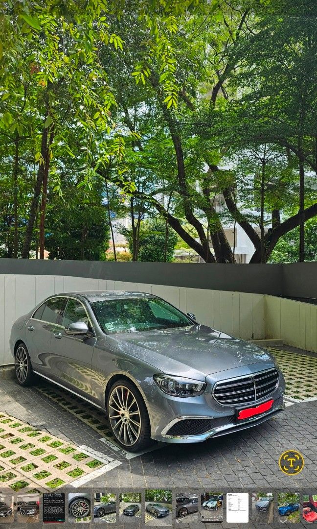 Mercedes-Benz E-Class E200 Exclusive Auto, Cars, Used Cars on Carousell