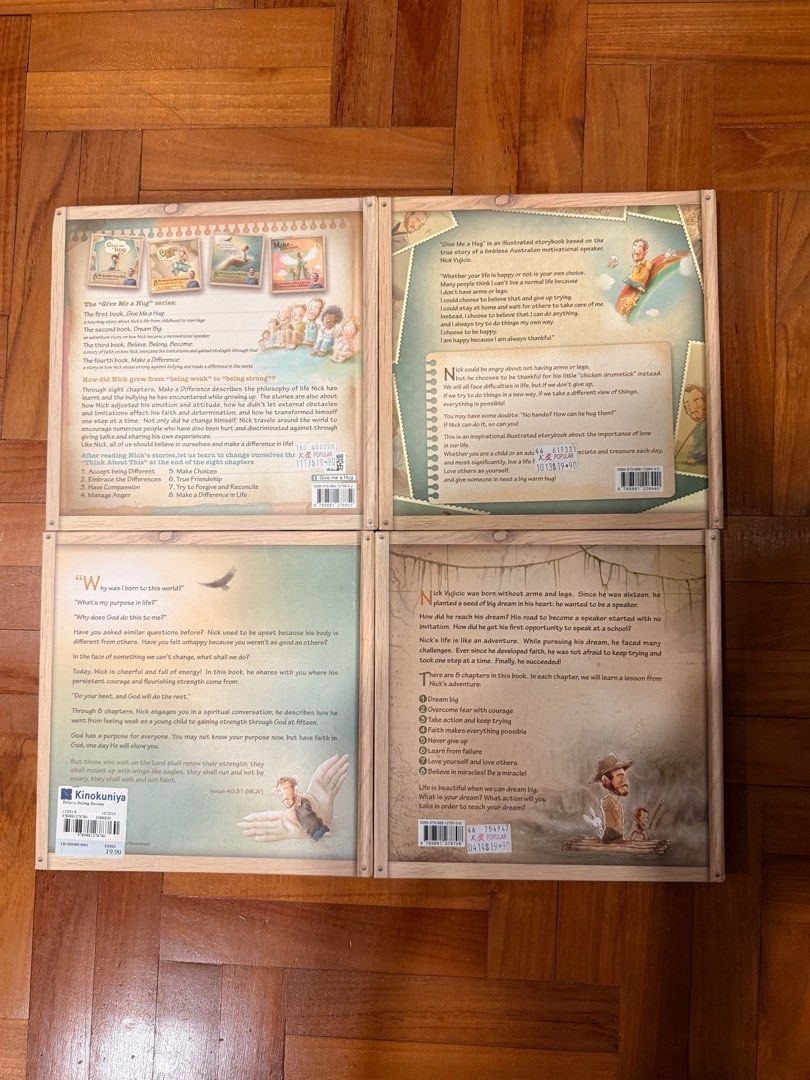 Nick Vujicic's Life Lessons Book Set, Hobbies & Toys, Books & Magazines ...