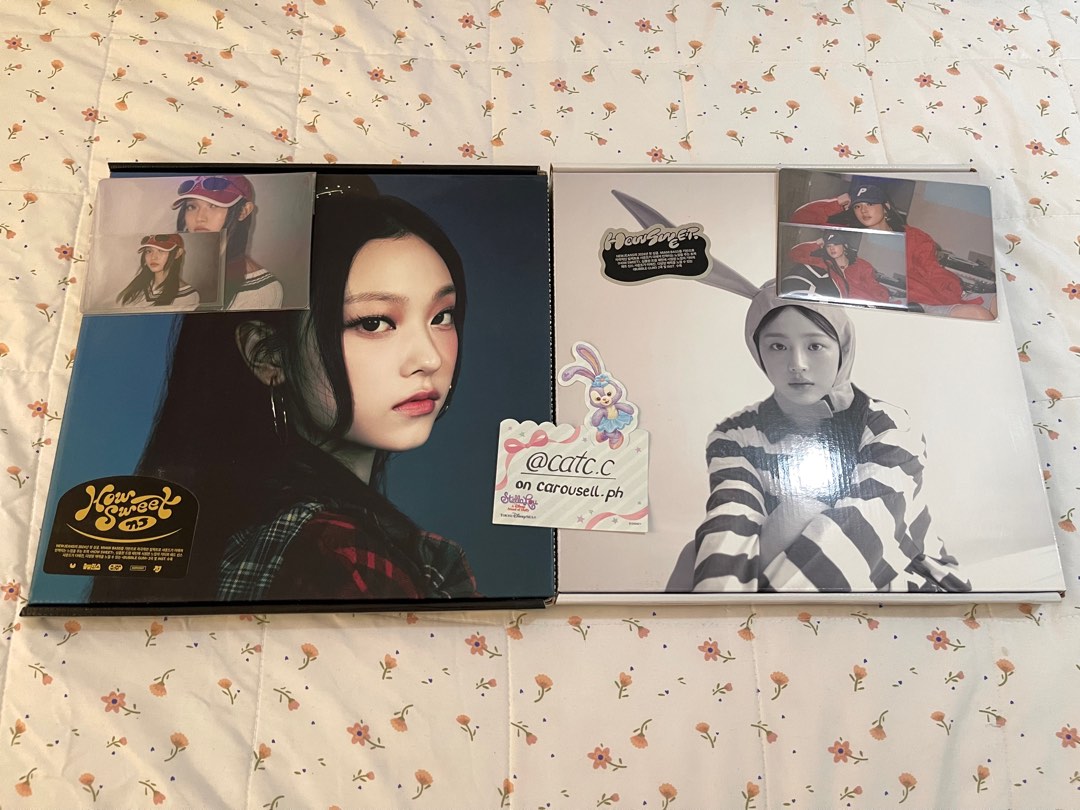 NJZ/ NewJeans How Sweet Bubble Gum Album w/ POB and Frame Haerin Minji ...