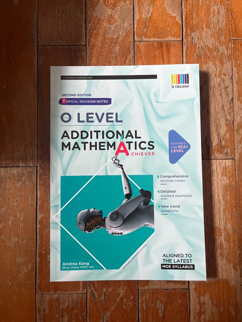 O Level Additional Mathematics Achiever Topical Revision Notes, Hobbies ...