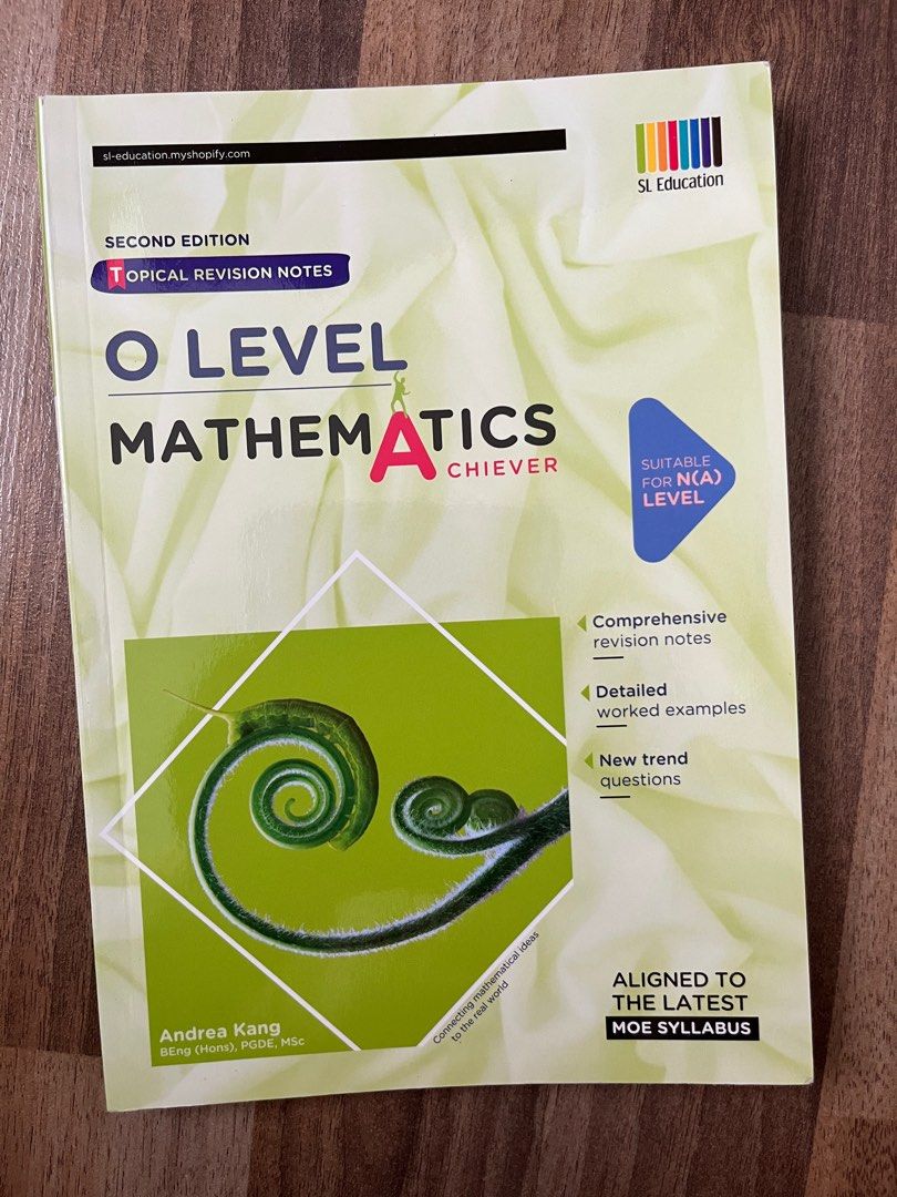 O Level Mathematics Achiever Topical Revision Notes, Hobbies & Toys ...