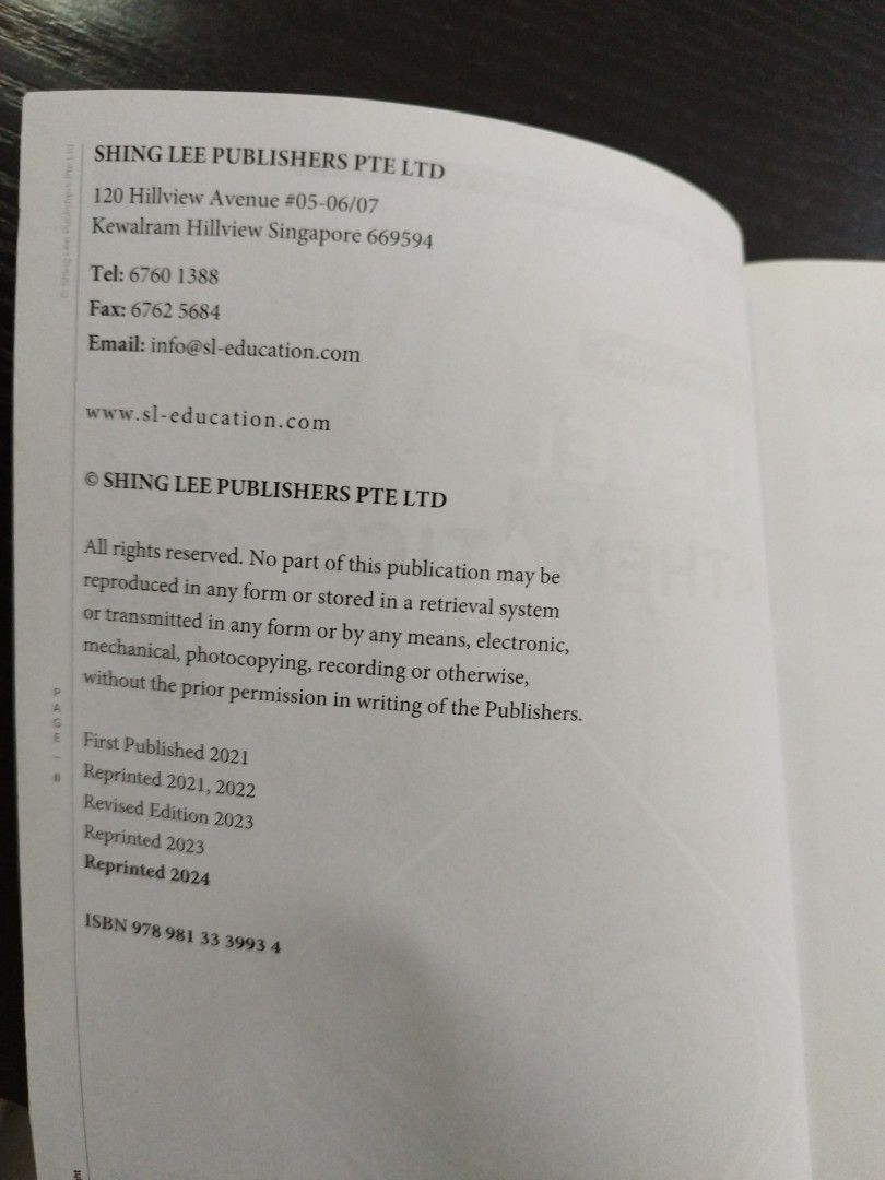 O Level Mathematics Achiever Topical Revision Notes, Hobbies & Toys ...