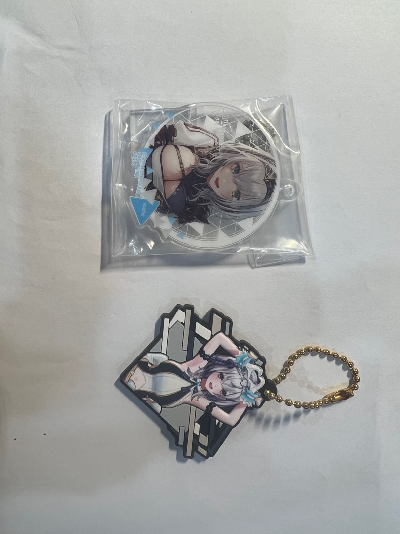 Offical Shirogane Noel Hololive JP merch (Kuji prize and gummy candy ...
