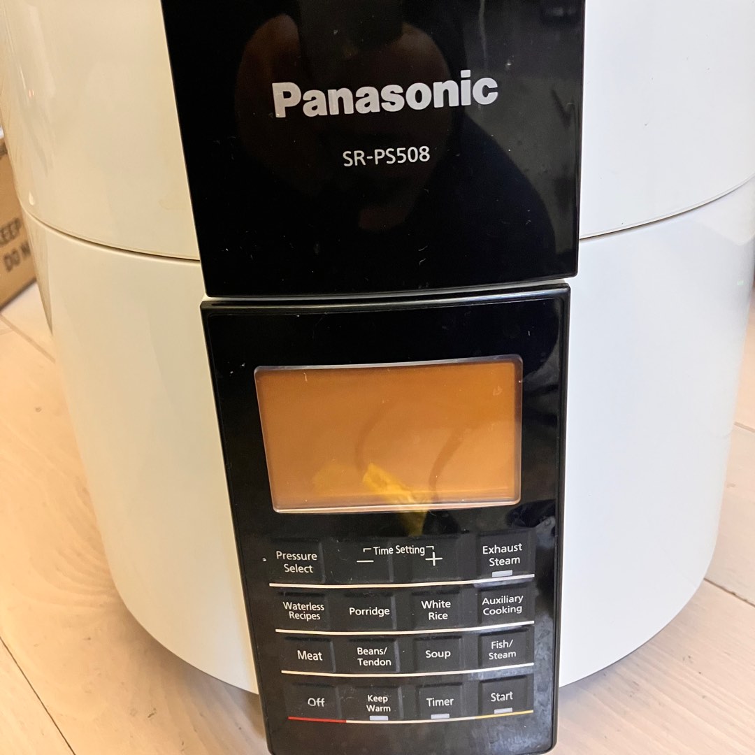 Panasonic SR-PS508 Rice Cooker 智能煲 壓力煲 飯煲 #大埔火災支援, 家庭電器, 廚房電器, 鍋具 ...