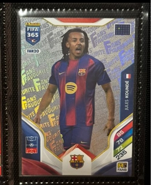 Panini FIFA 365 Jules Koundé Card Barcelona, Hobbies & Toys, Toys ...