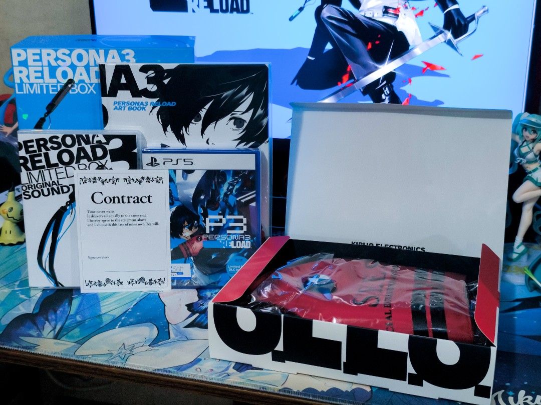 Persona 3 Reload Limited Box - PS5, Video Gaming, Video Games ...