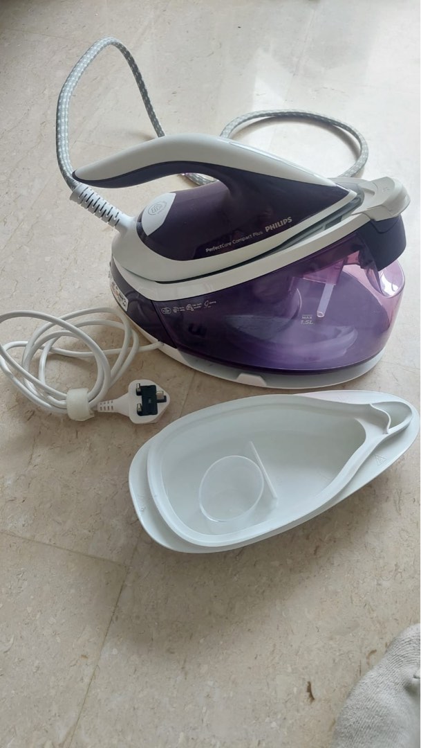 Philips PerfectCare Compact Plus Steam Iron, TV & Home Appliances ...