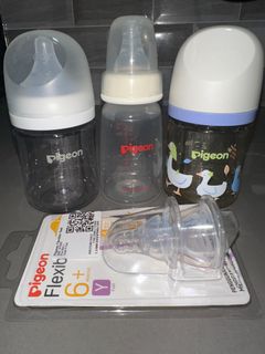 Pigeon SofTouch Peristaltic PLUS Disney Baby Bottle, Babies & Kids ...