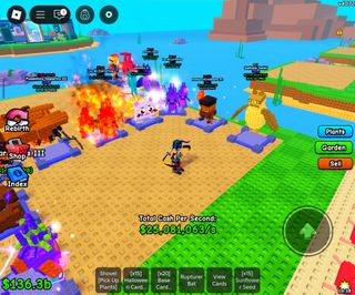 Huge Titanic Neon Hallow Tree Pvb Plants vs brainrots, Hobbies & Toys ...