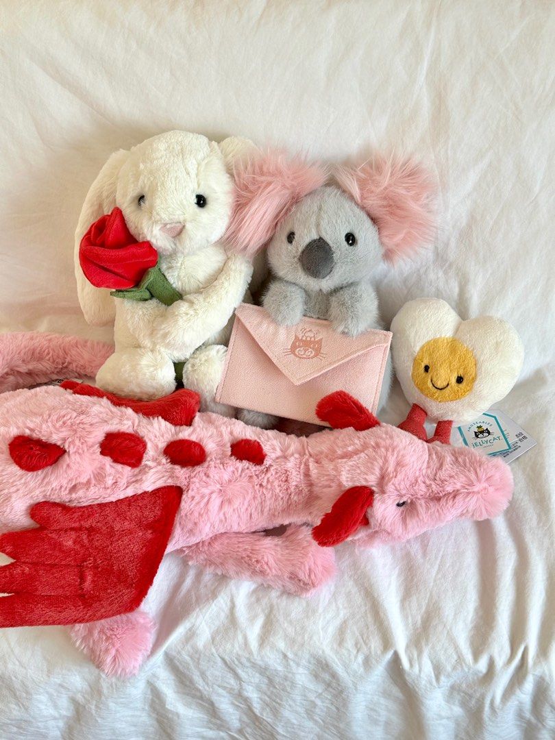 (po) jellycat valentines 2026 (special prices), Hobbies & Toys, Toys ...