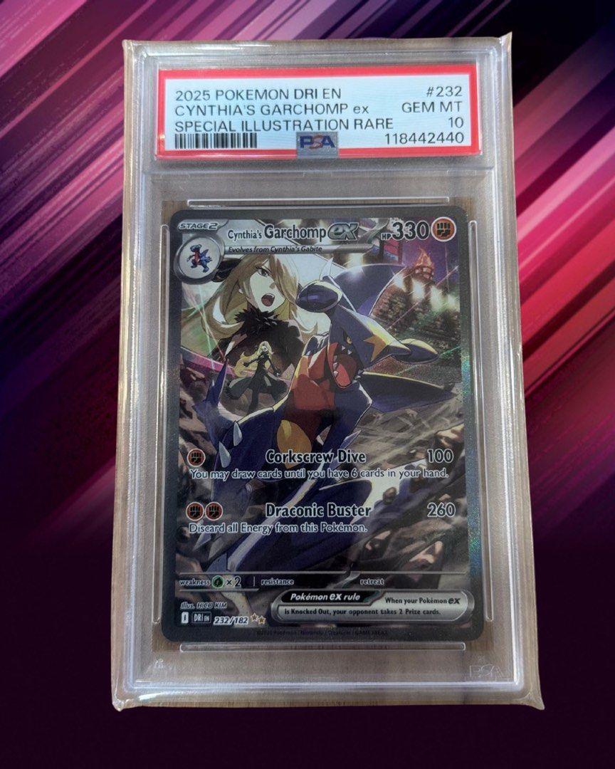 Pokemon Cynthia’s Garchomp 🔥 PSA 10 🔥, Hobbies & Toys, Memorabilia ...