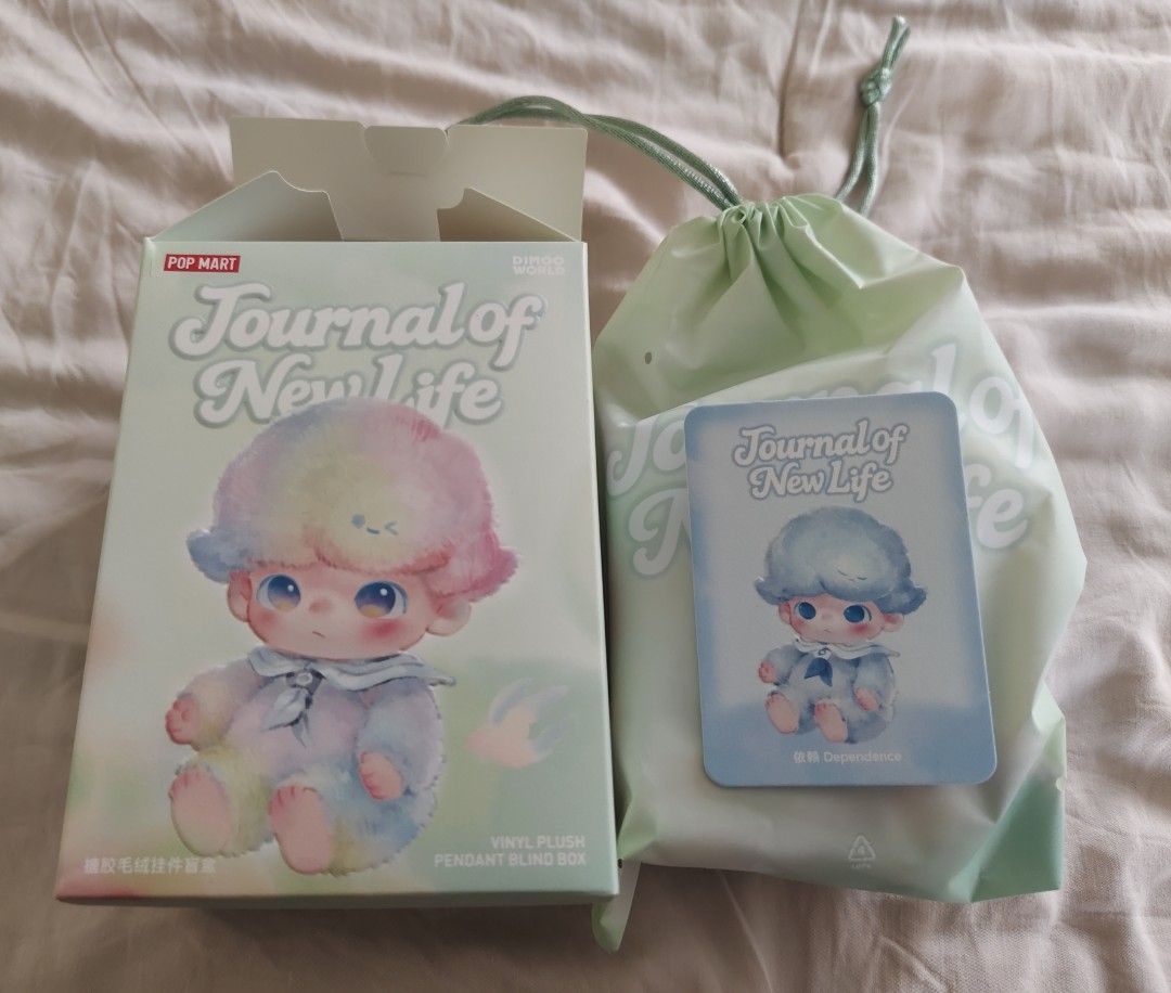 POP MART Dimoo Journal of New Life Vinyl Plush - Dependence, Hobbies ...