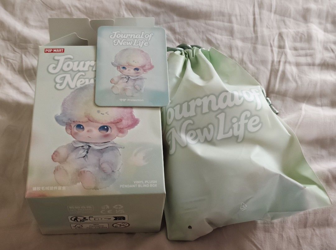 POP MART Journal of New Life Plush Blind Box - Protection, Hobbies ...