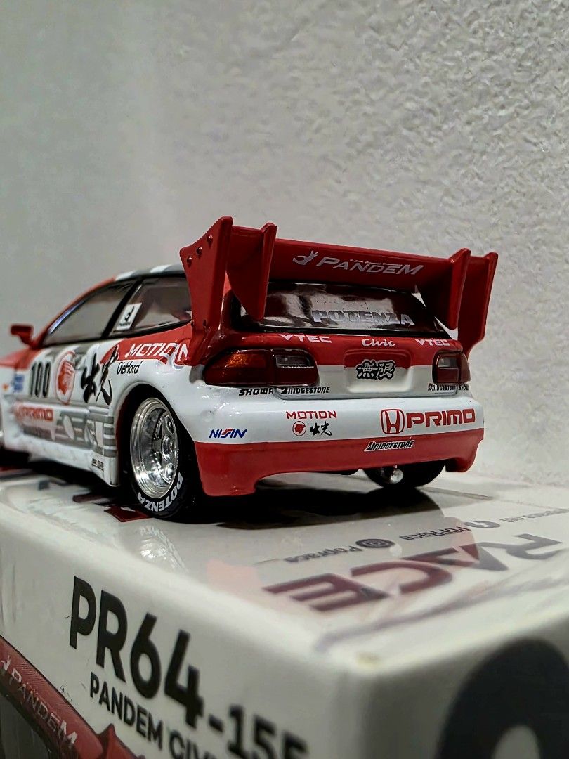 POP Race Pandem Civic EG6 v1.5 Idemitsu MOTION Inifinite (2024 ALL IN ...