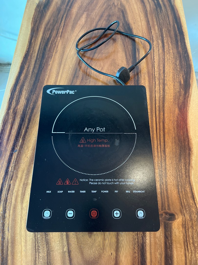 PowerPac Ceramic Cooker PPIC 8800 - 2000W, TV & Home Appliances ...