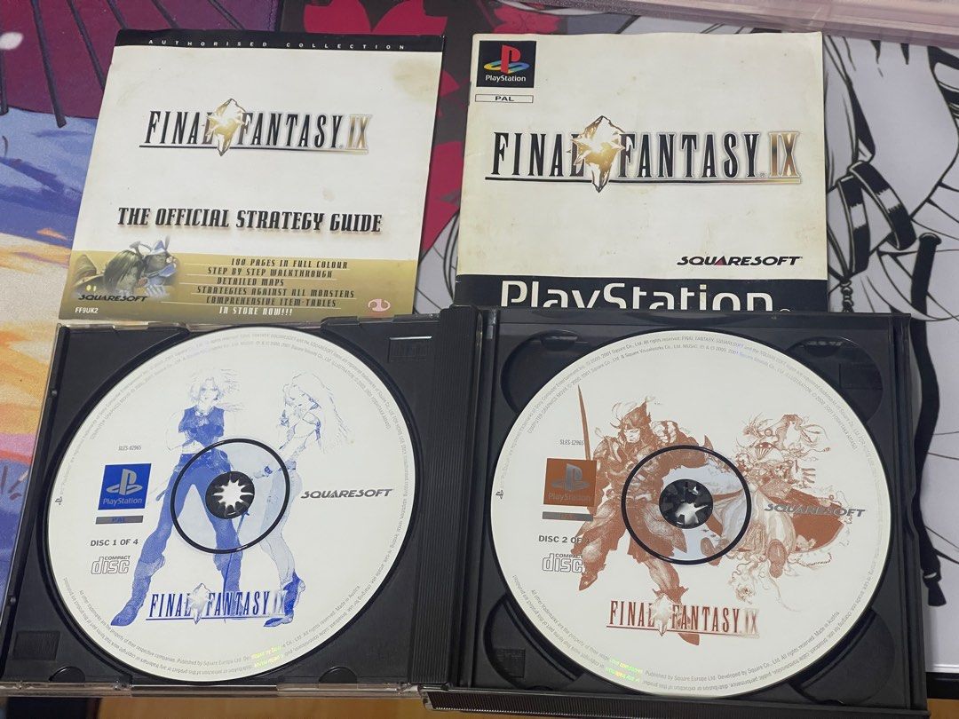 Ps1 Game Final Fantasy IX FF9 PAL Playstation 1, Video Gaming, Video ...