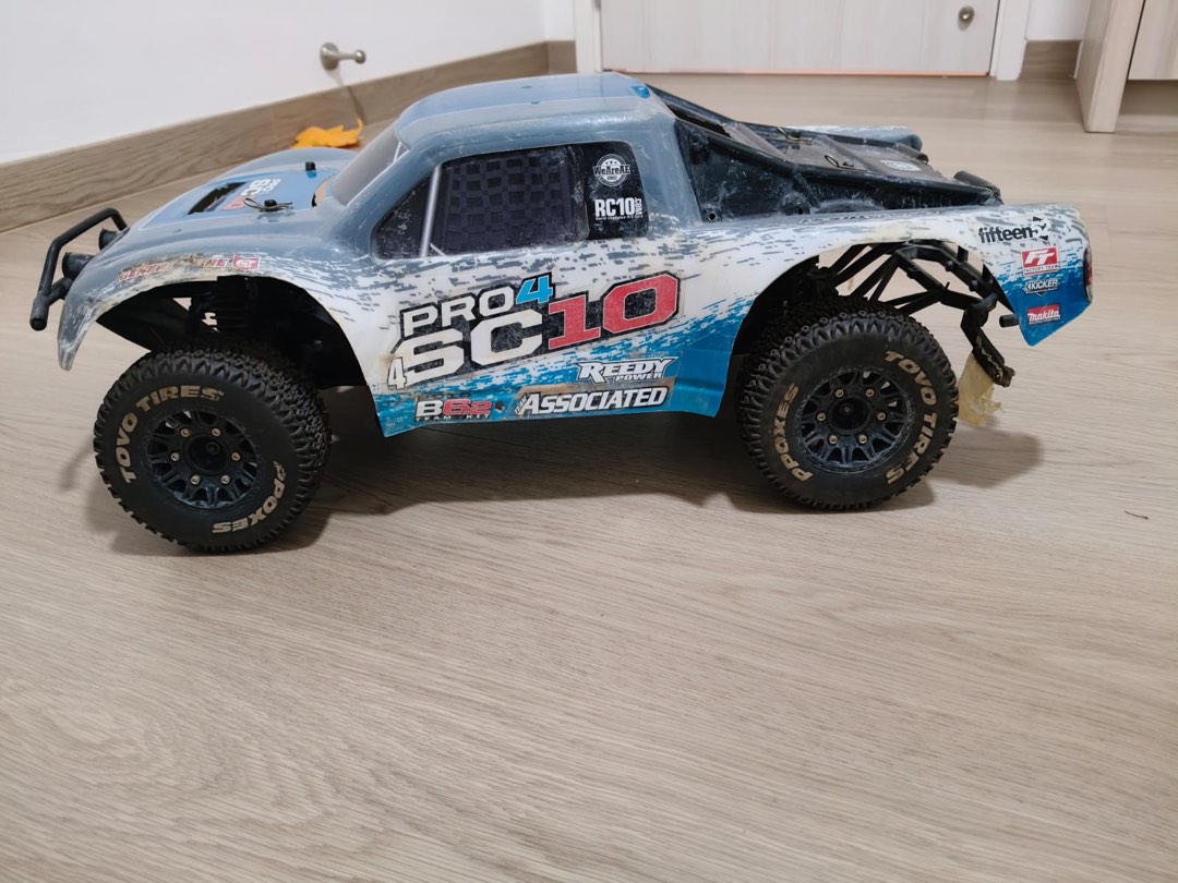 SC10 RC car upgraded 4s (READ DESCRIPTION), Hobbies & Toys, Toys ...
