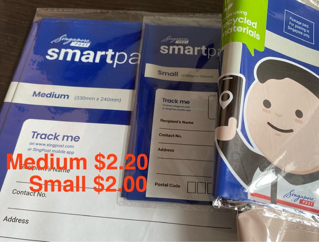SingPost Smartpac medium and Small, Hobbies & Toys, Stationery & Craft ...