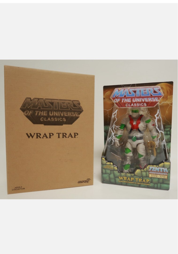 Super 7 MOTU Wrap Trap He-Man Skeletor Origins Wraptrap, Hobbies & Toys ...