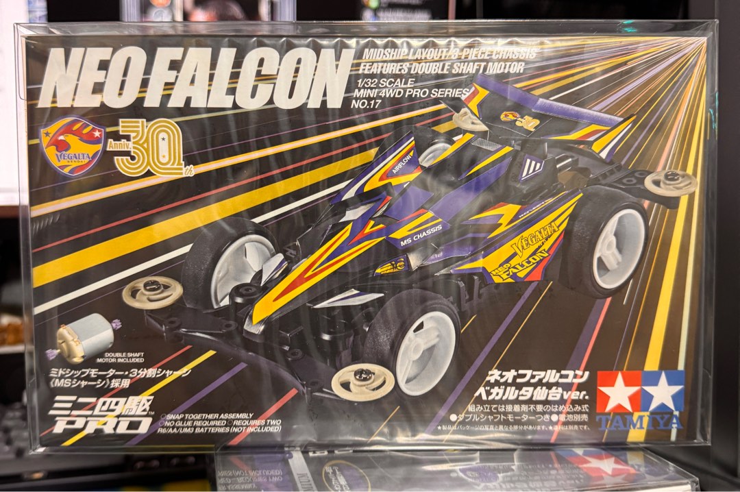 Tamiya Neo Falcon 30週年紀念版 四驅車, 興趣及遊戲, 玩具 & 遊戲類 - Carousell